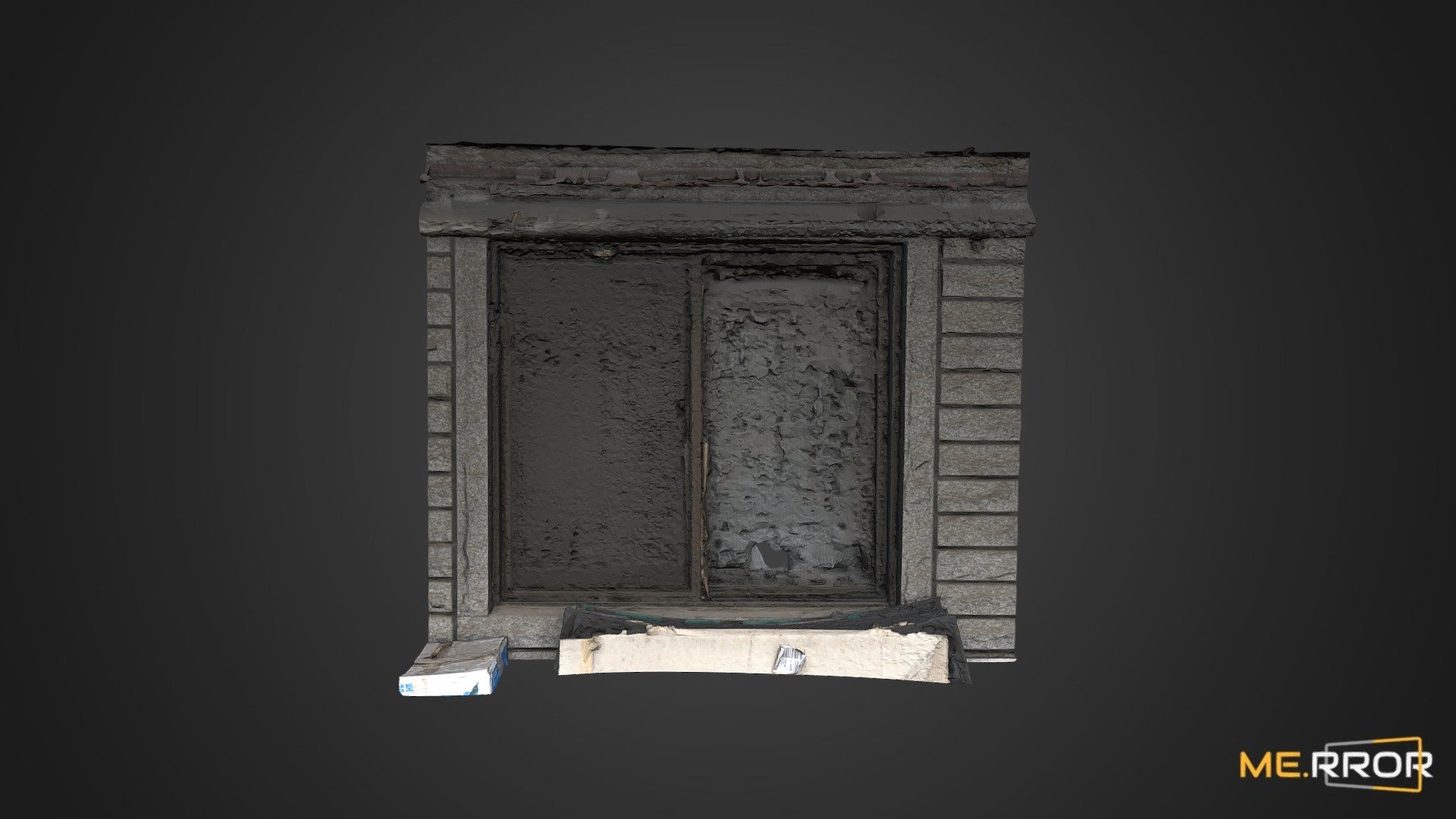 Korean Window with Brick Wall 5 - Buy Royalty Free 3D model by ME.RROR ...