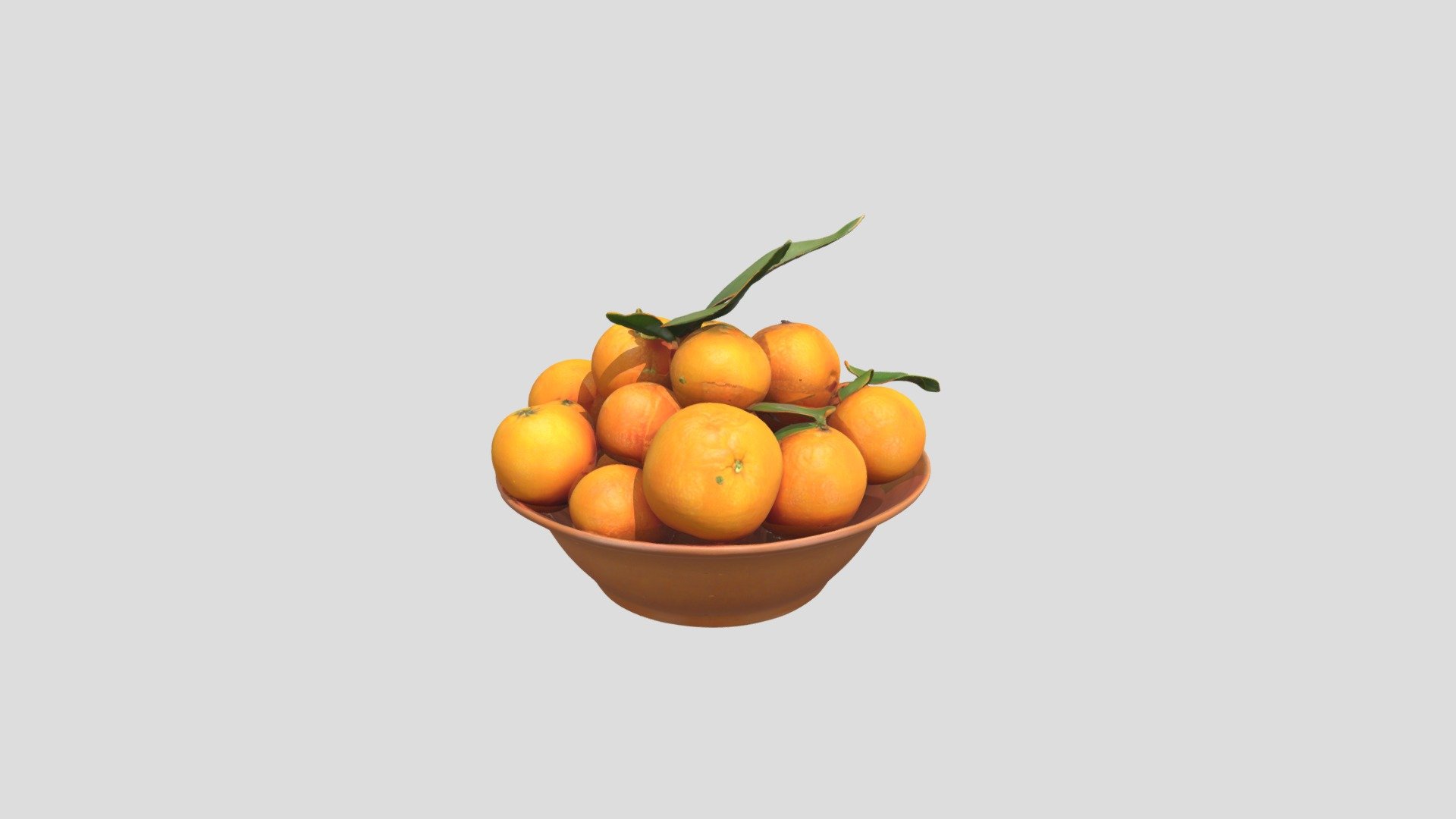 Oranges in Bowl - Download Free 3D model by adolfina204 [7c98327 ...
