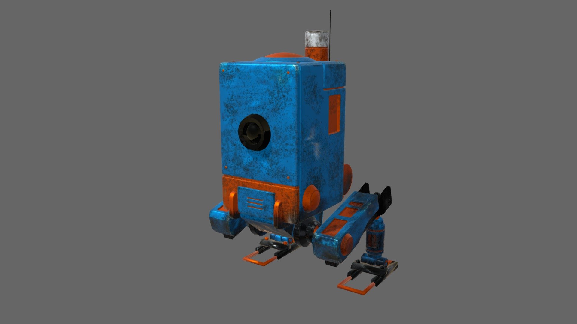 Robot - 3D model by Kenneth Castro Díaz (@kenneth.castrocd) [7c99fd9 ...