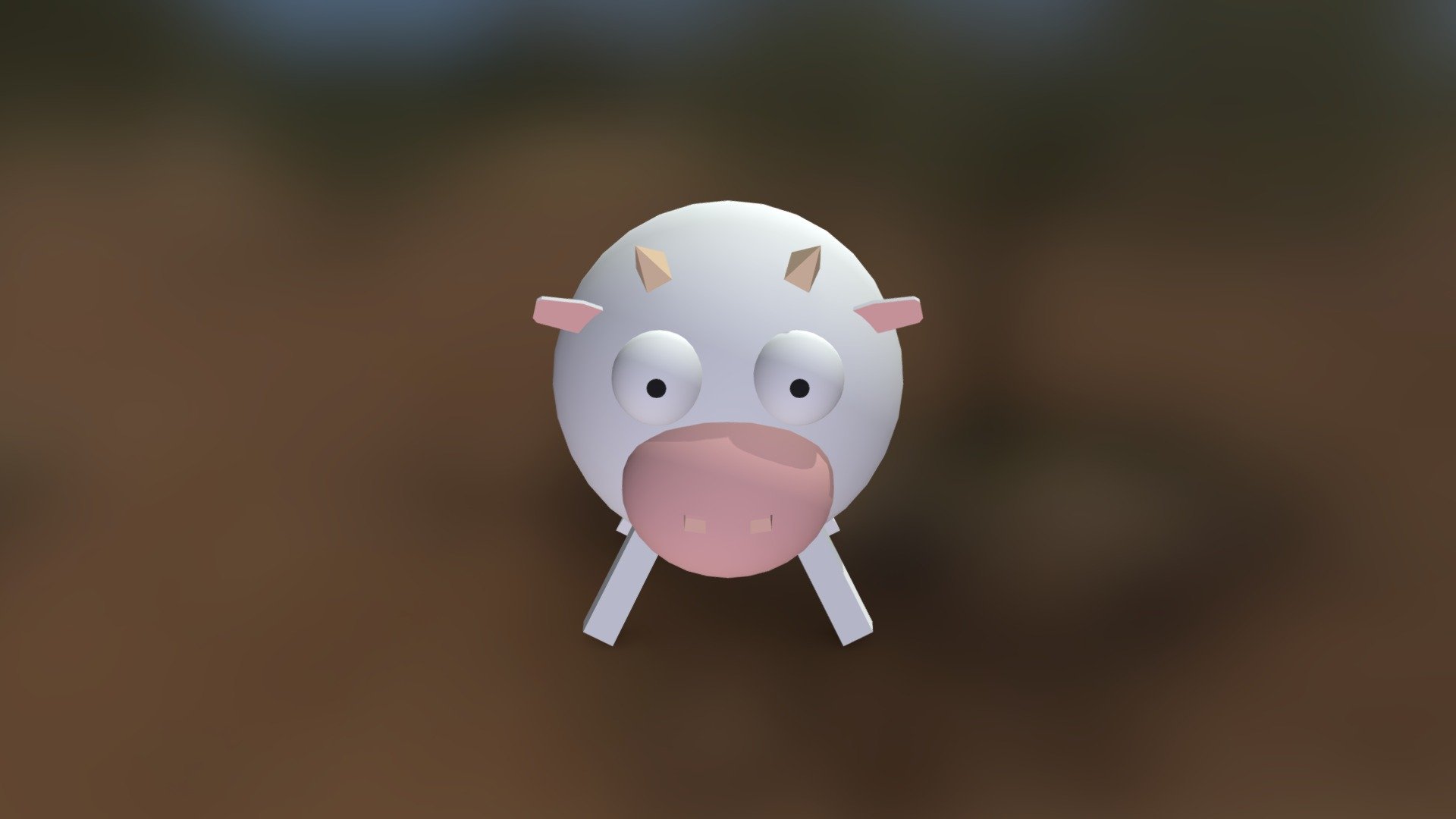 Cow - Download Free 3D model by Zen (@1ff1eeff) [7c9ce77] - Sketchfab