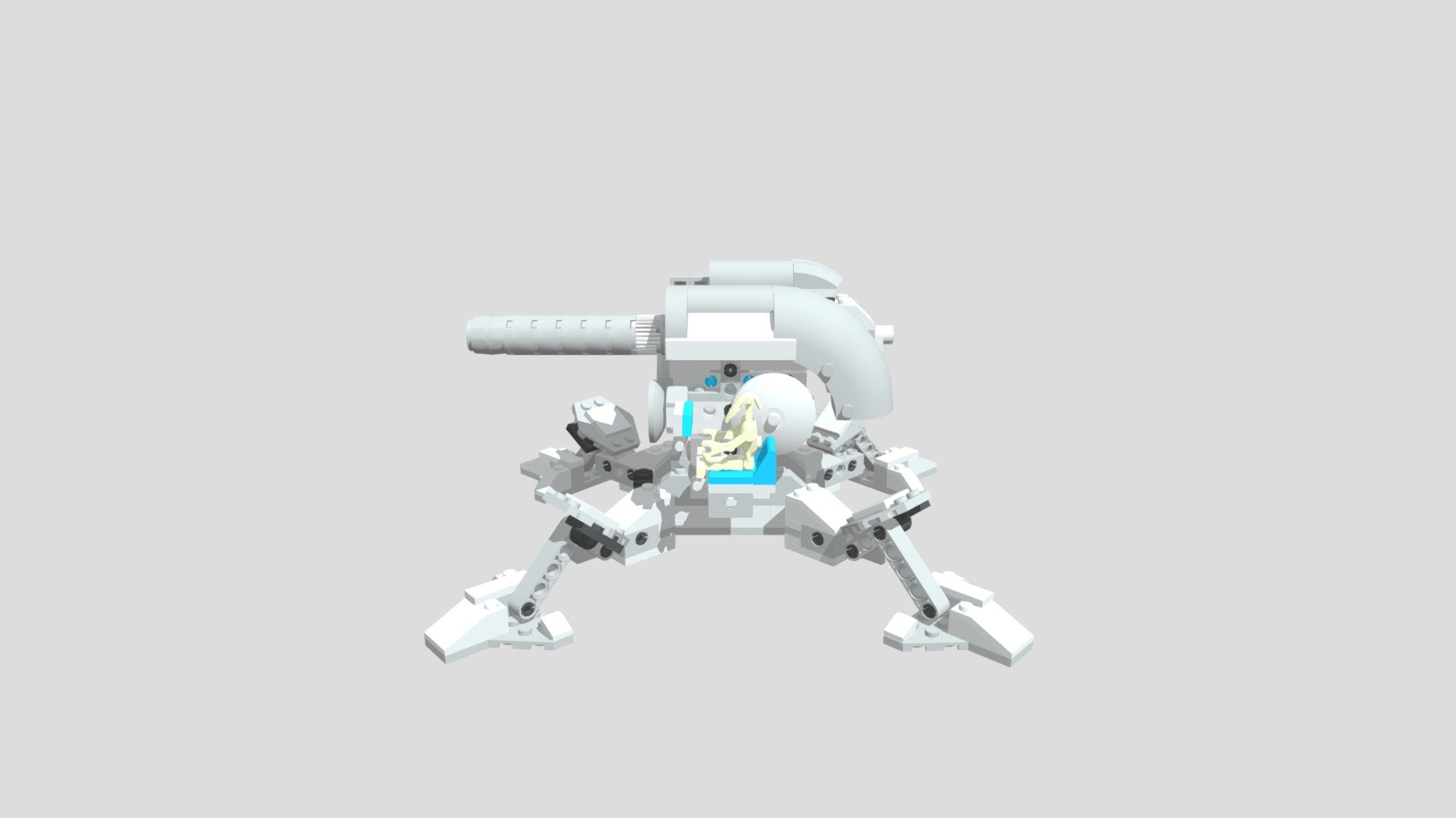lego star wars droid cannon - Download Free 3D model by Vladimir ...