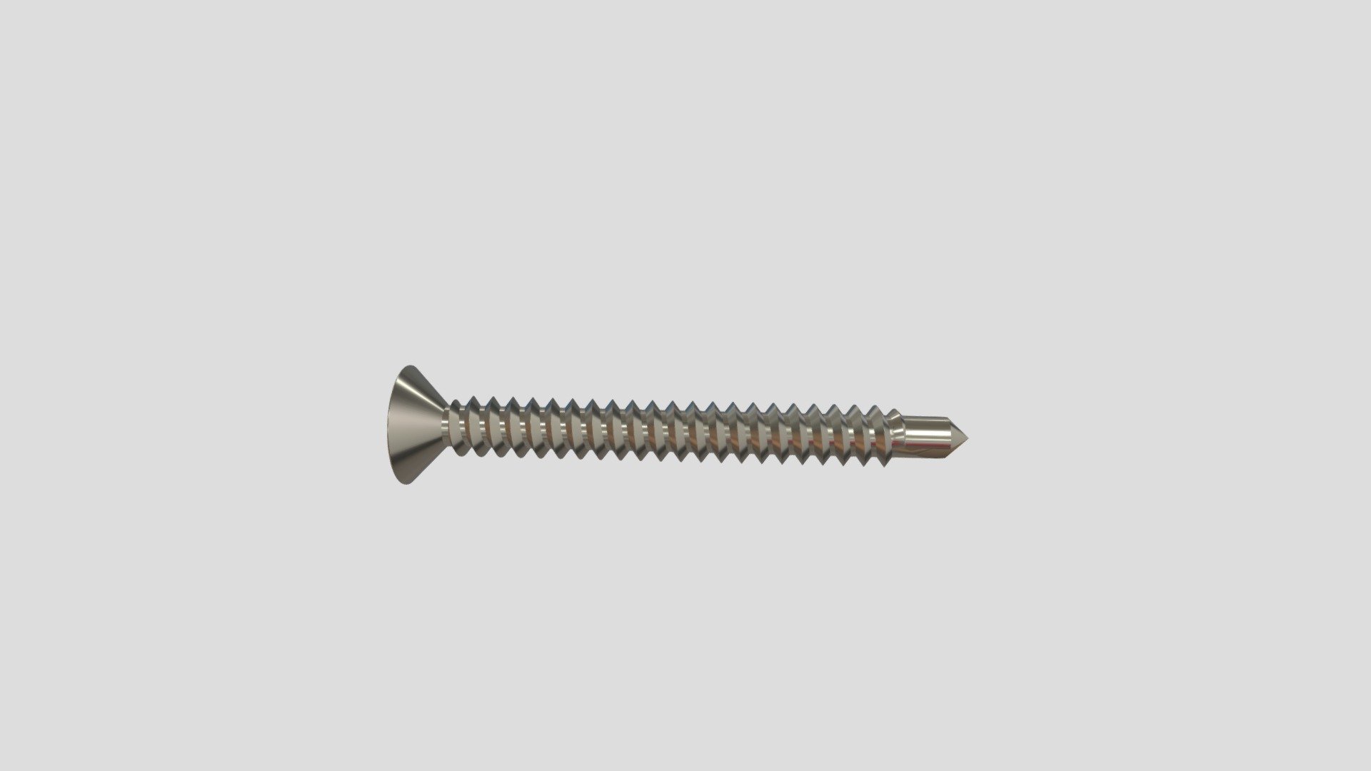 DIN 7504 P ZINC/INOXA2 - 3D model by guimuux [7c9e21c] - Sketchfab