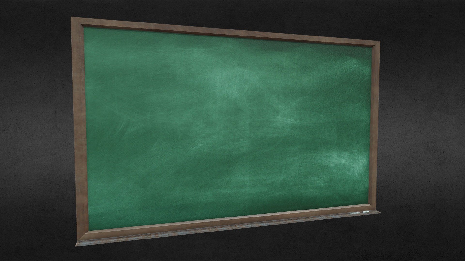 Chalkboard - Download Free 3D model by FrodoUndead [7ca01a2] - Sketchfab