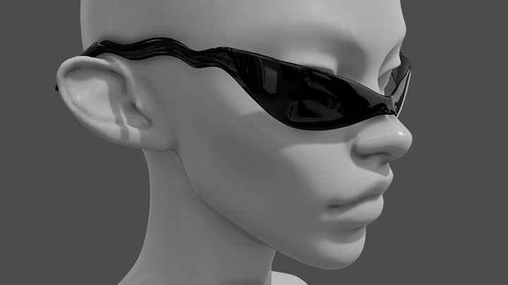Sunglasses 3D models - Sketchfab