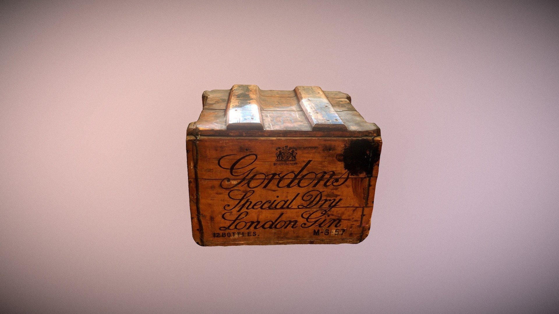 Gordon’s box - 3D model by diageoarchive [7ca34c0] - Sketchfab