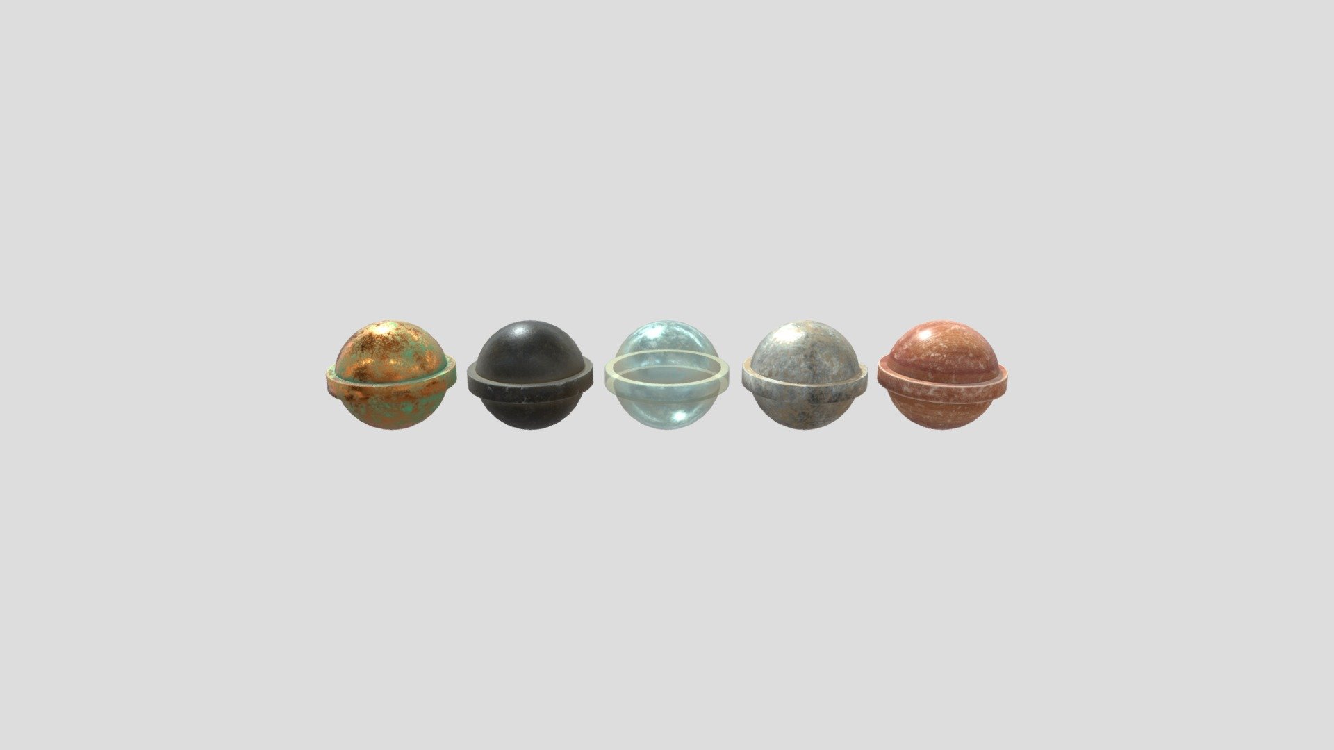 Spheres - Download Free 3D model by j8cov (@j8cobcreative) [7ca49f2 ...