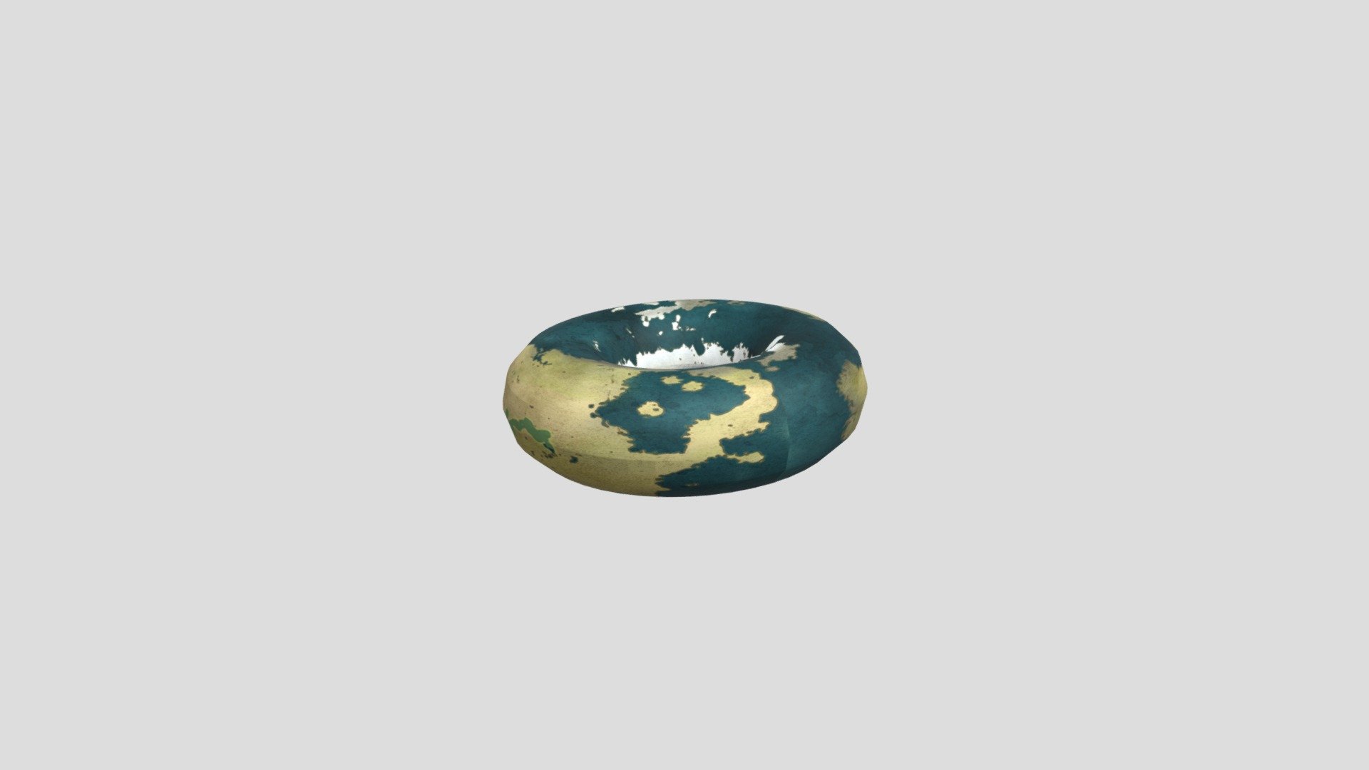 Map of the Toreworld (realistic) - 3D model by pfeffermin [7ca5377 ...