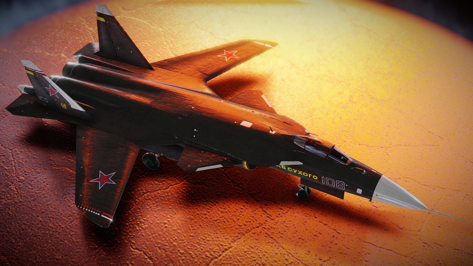 SU-47 Berkut - Download Free 3D model by ᗩᒪE᙭. Kᗩ.🚗 (@Alex.Ka ...