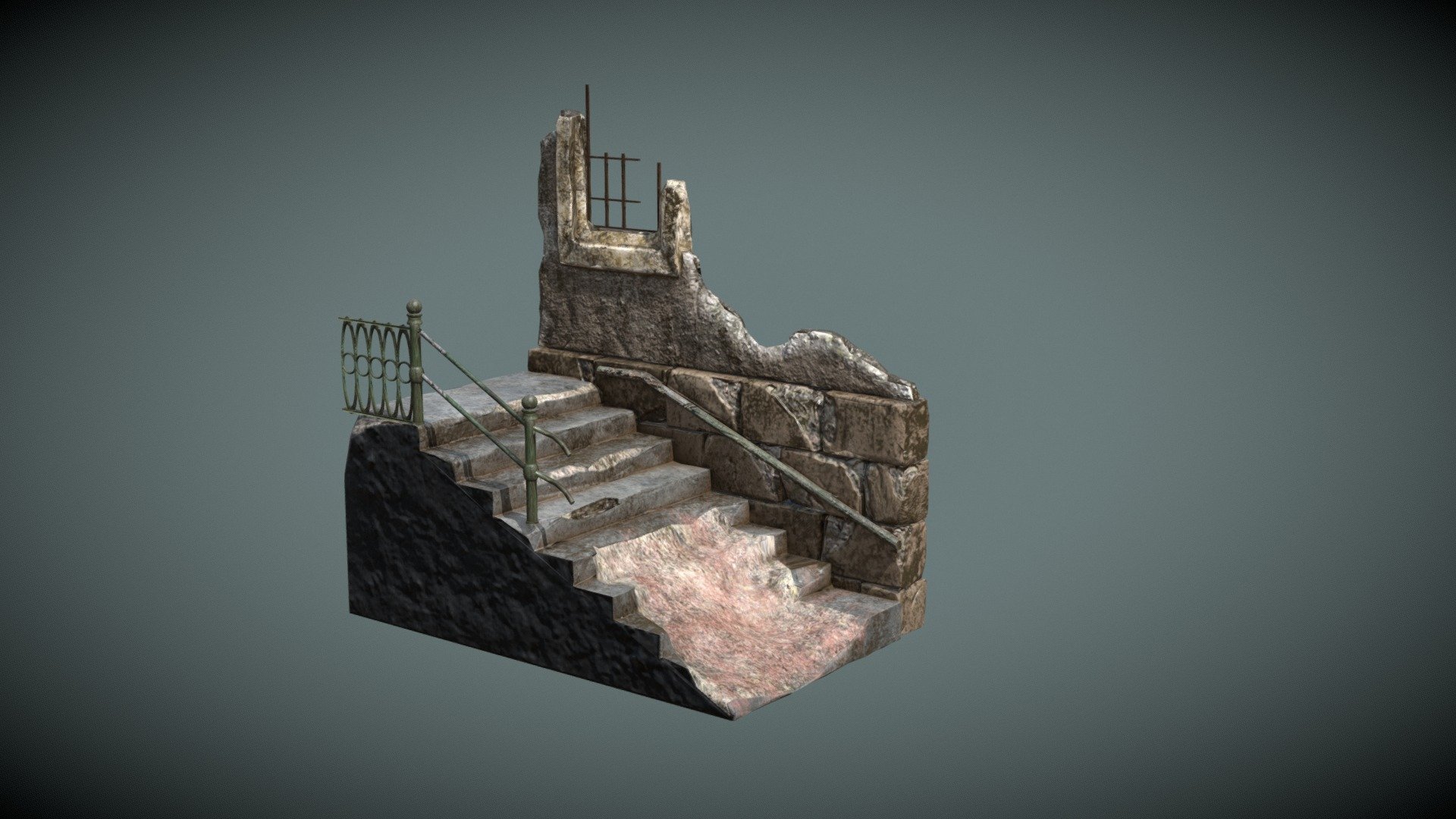 Building Ruins - 3D model by AntonioMantilla [7ca6260] - Sketchfab