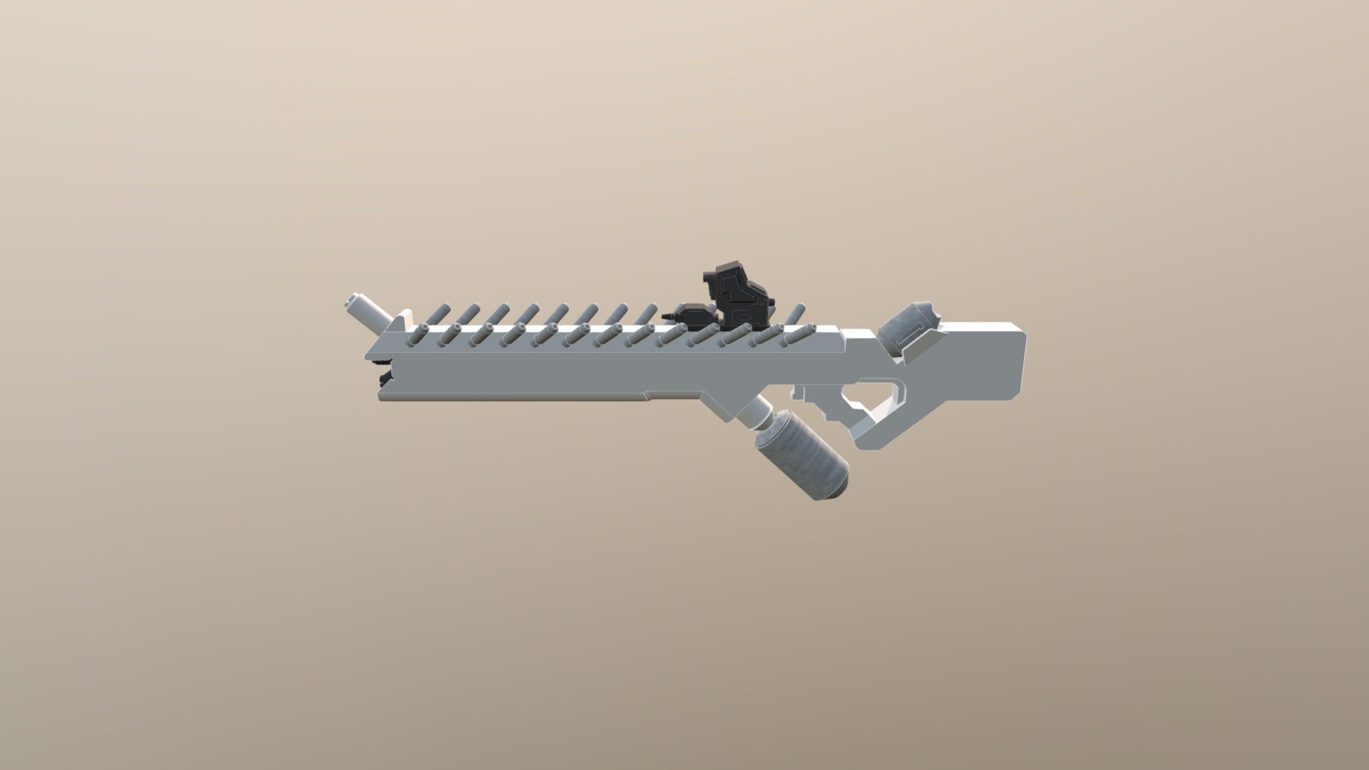 D9 Gun V1.4 - 3D model by jmthomas6 [7ca62ad] - Sketchfab