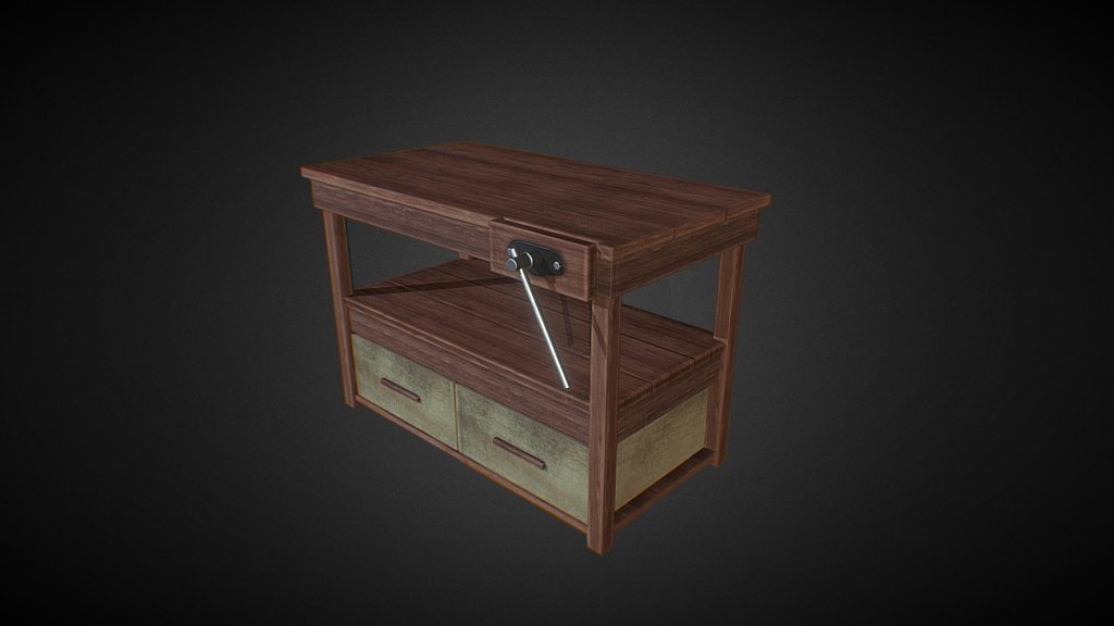 Workbench - 3D model by Hardin Anton (@Tony_Ha) [7ca72bc] - Sketchfab