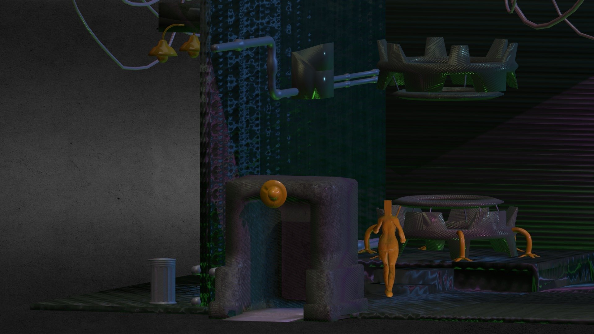 The Lost Treasure - Hidden Teleporter - 3D model by Gabrielle Carmenita ...