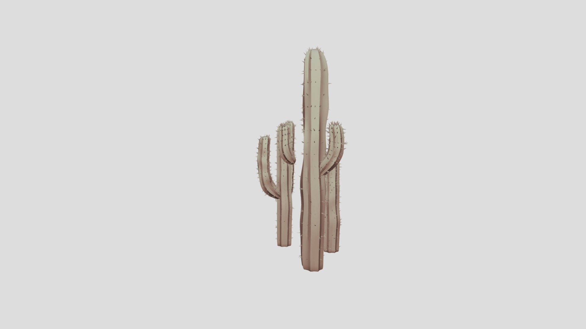 Cactus - 3D model by DeCypherwasTaken [7ca9c15] - Sketchfab