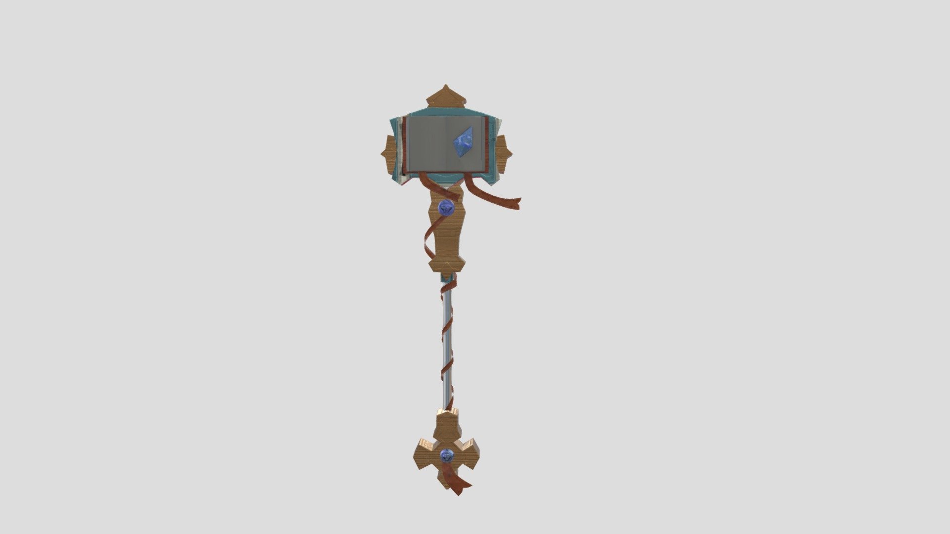 Textured Staff - 3D model by Fotell [7caab62] - Sketchfab