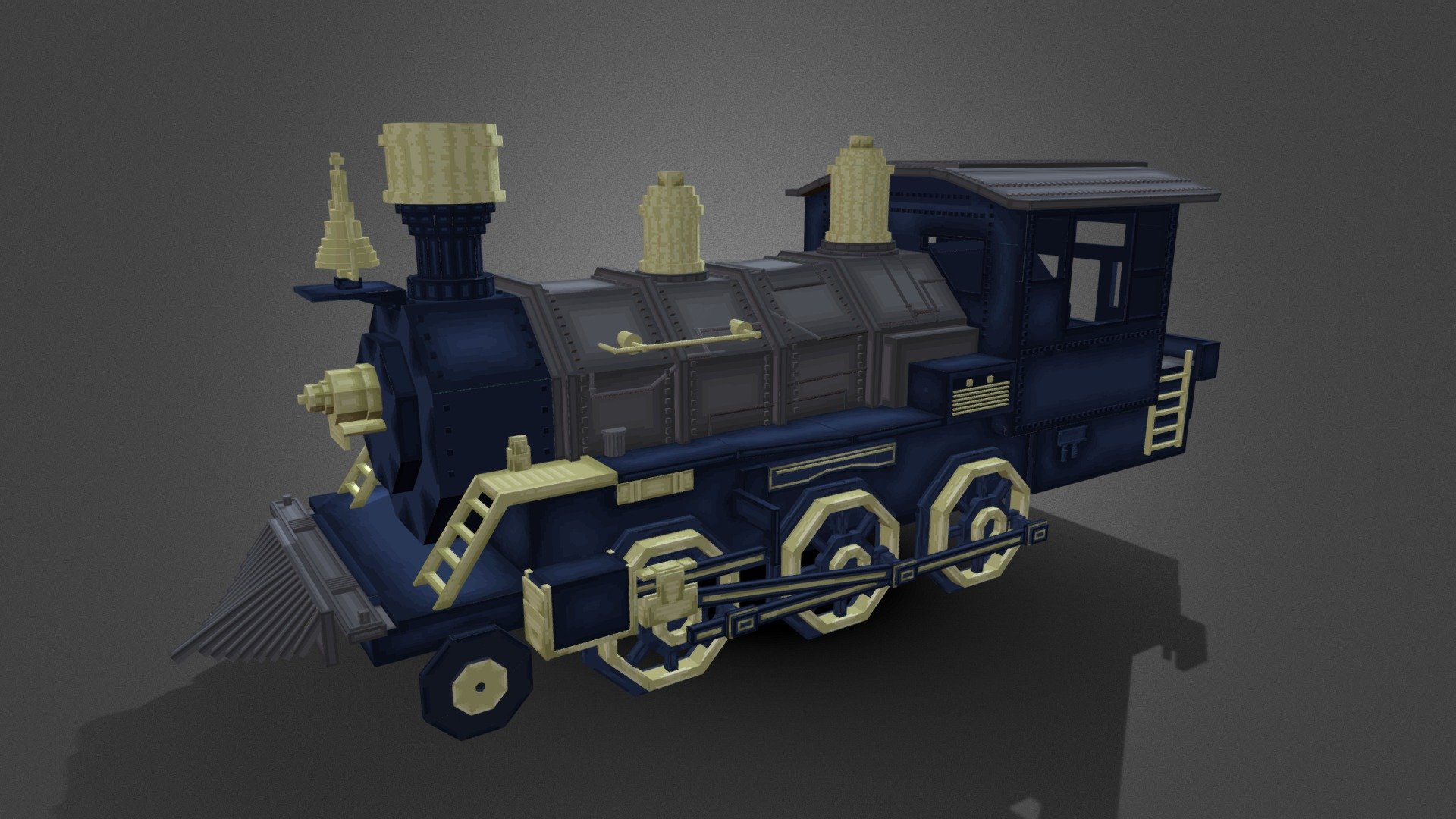 Train - 3D model by pxyzt [7cab94e] - Sketchfab