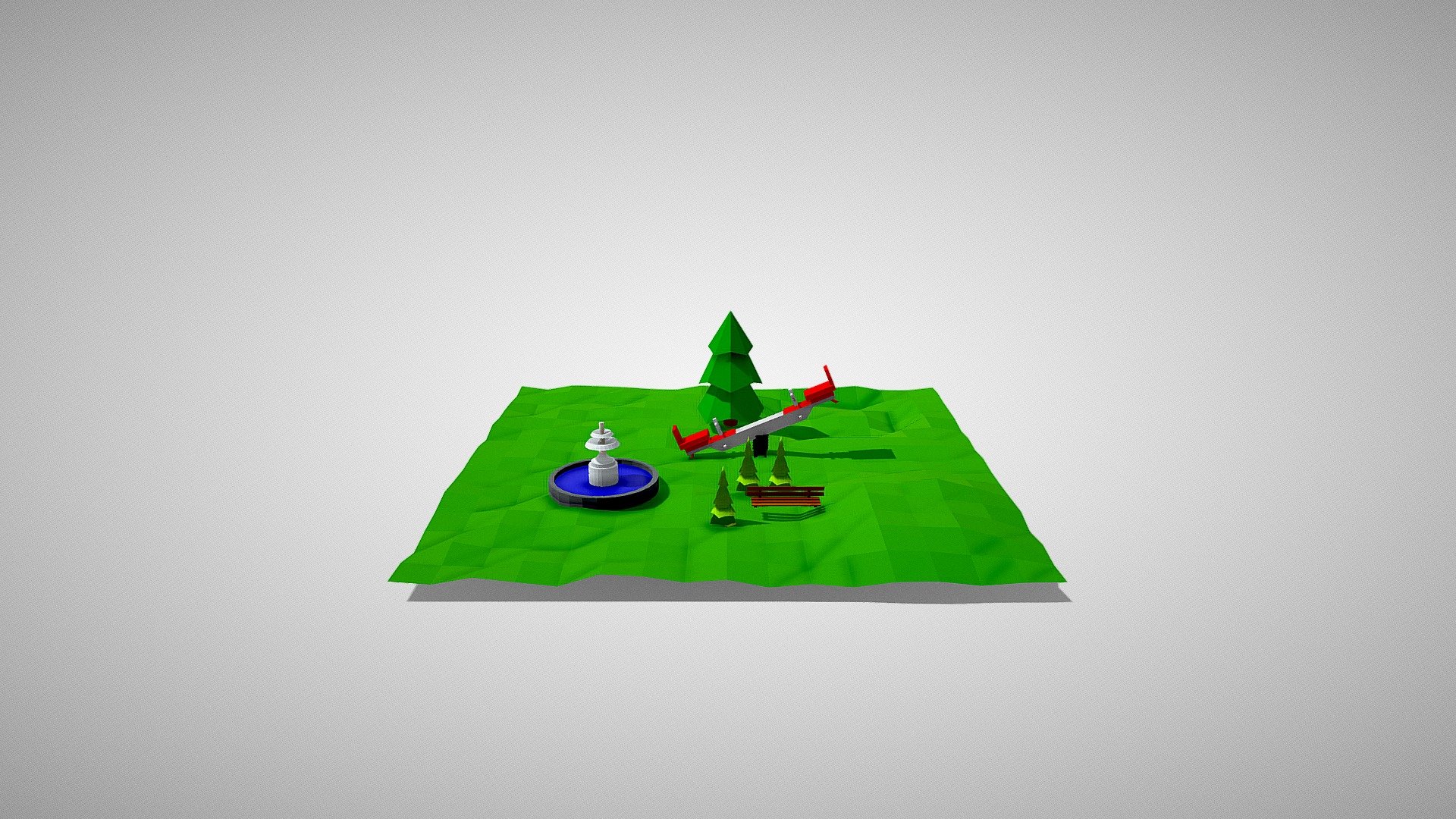 le poti parc - 3D model by lachaudvictor84 [7cac0f1] - Sketchfab