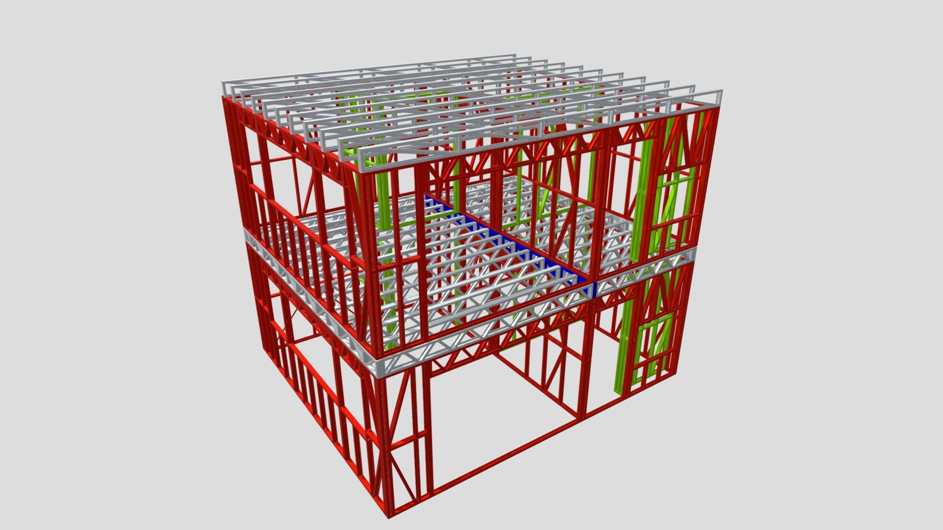 TAFE Project - Capstone House - Joist-E2 - 3D model by FRAMECAD ...