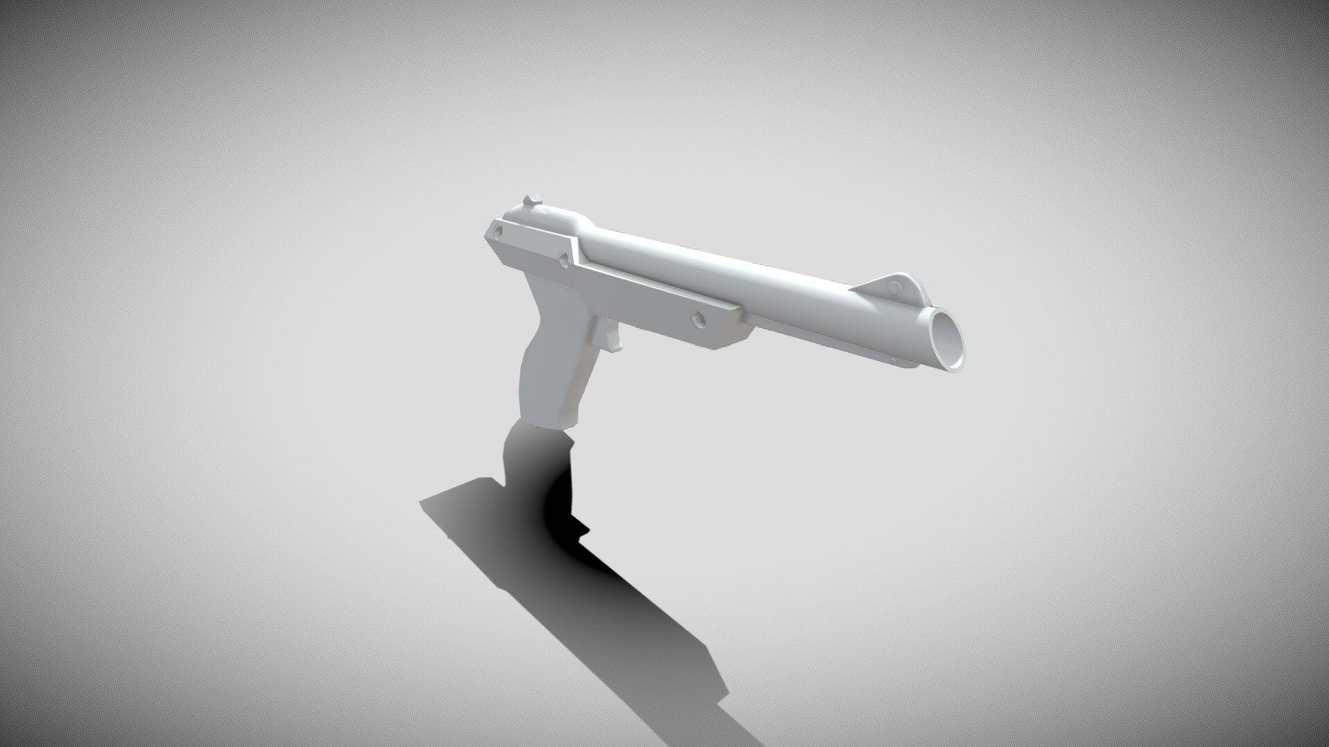 Nintendo Zapper - 3D model by sunkendemon [7cafbef] - Sketchfab