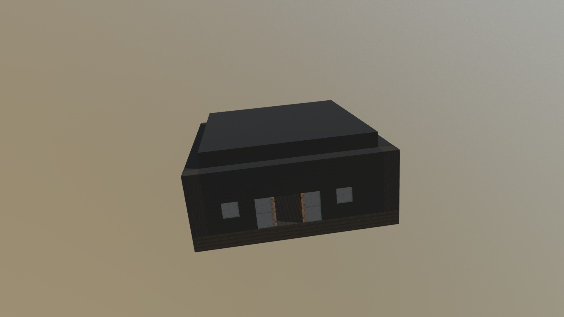 Minecraft House - Download Free 3D model by t.sullivan [7cb01e3 ...