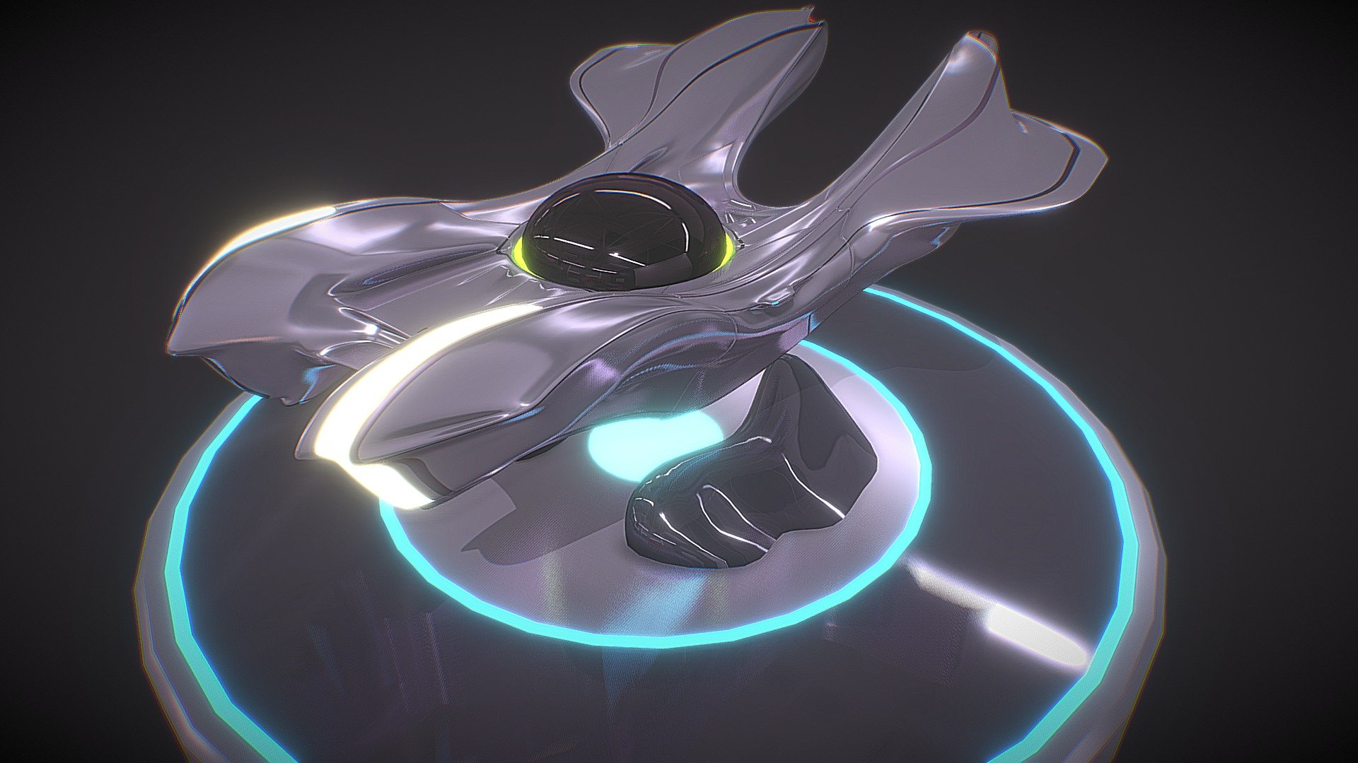 Flying Mobil - Download Free 3D model by TRYFIELD [7cb023f] - Sketchfab