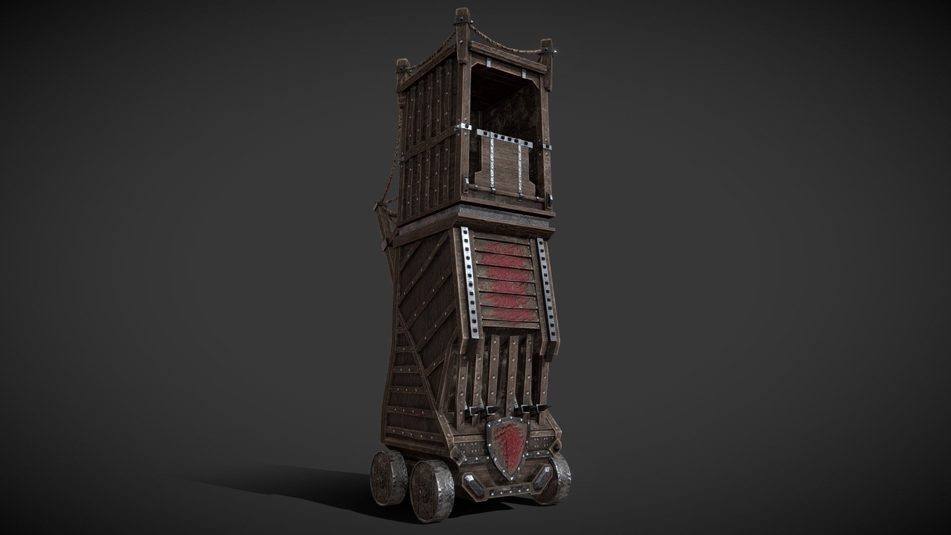 SiegeTower - 3D model by VenesArt [7cb1814] - Sketchfab
