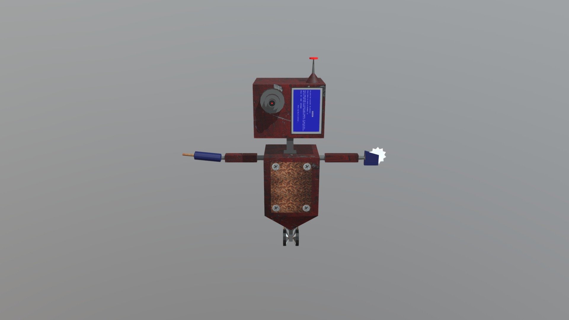 Monobô - 3D model by Vitor Gabriel (@SouVitorGabriel) [7cb21f8] - Sketchfab