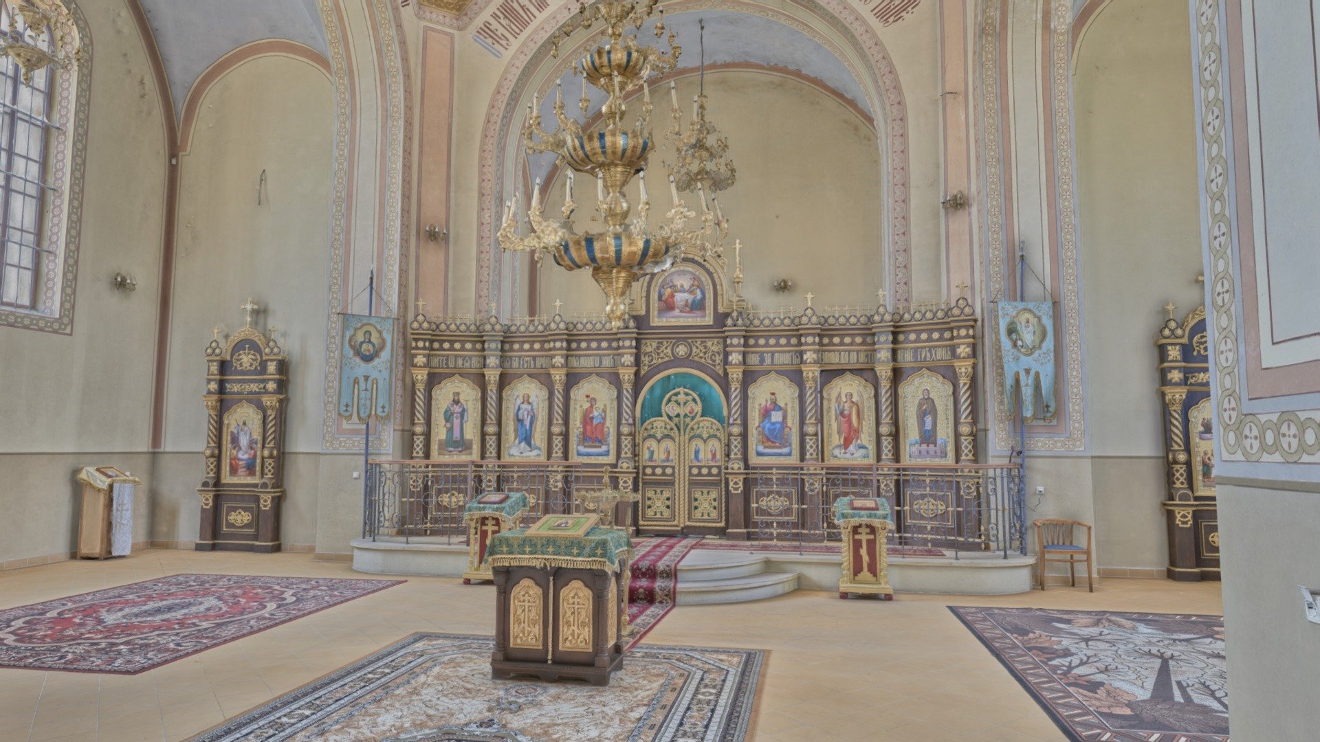 Orthodox Church of St Symeon Słupnik - Interior - 3D model by krayczek ...