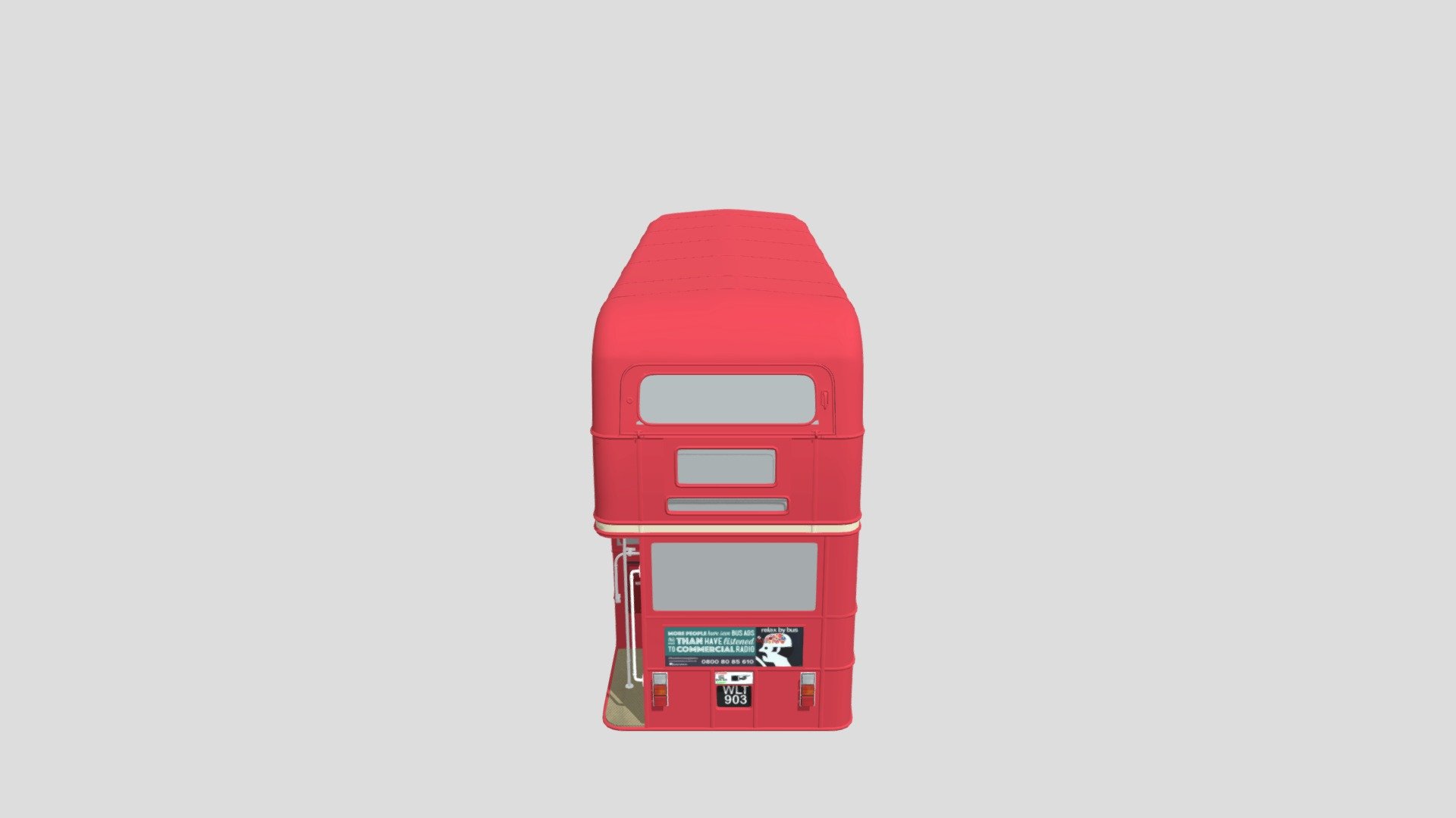 Double Bus - 3D model by krishdparmar14 [7cb5b17] - Sketchfab