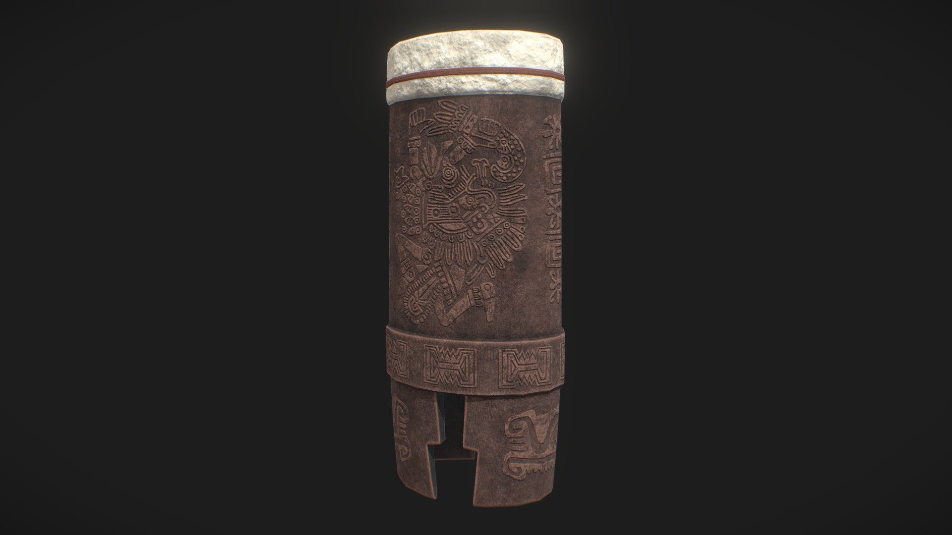 Mixiquipilli - Aztec Arrow Quiver - 3D model by Micltan: The Game - An ...