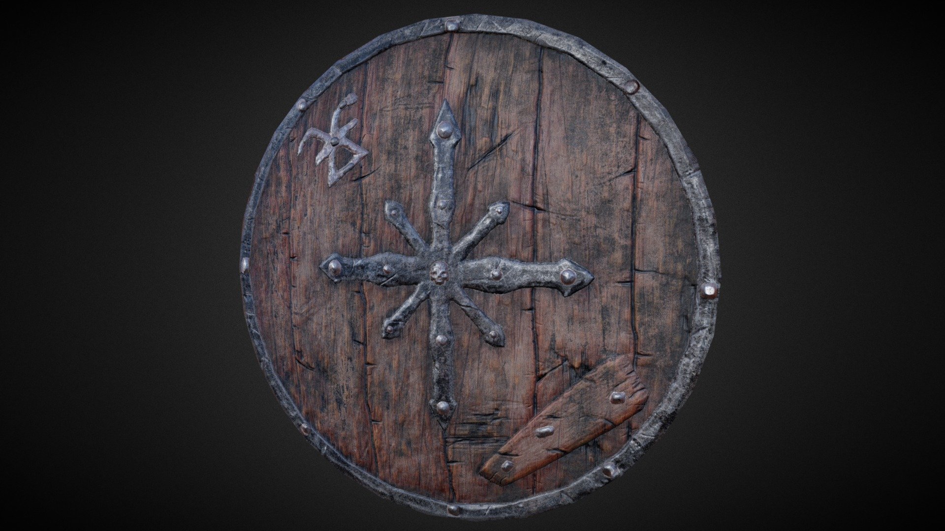 Old Shield - Buy Royalty Free 3D model by Thunderpoly [7cb7af9 ...