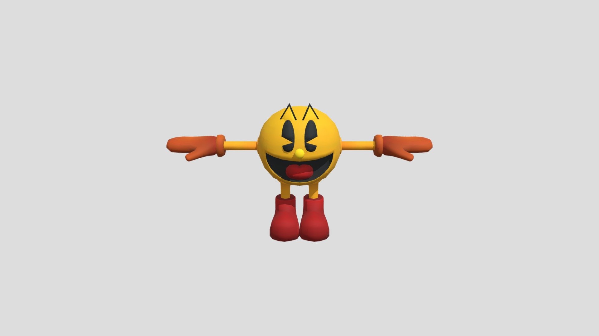 PAC-MAN - Download Free 3D model by AidanYT55Twt (@Pofdpoi) [7cb9b21 ...