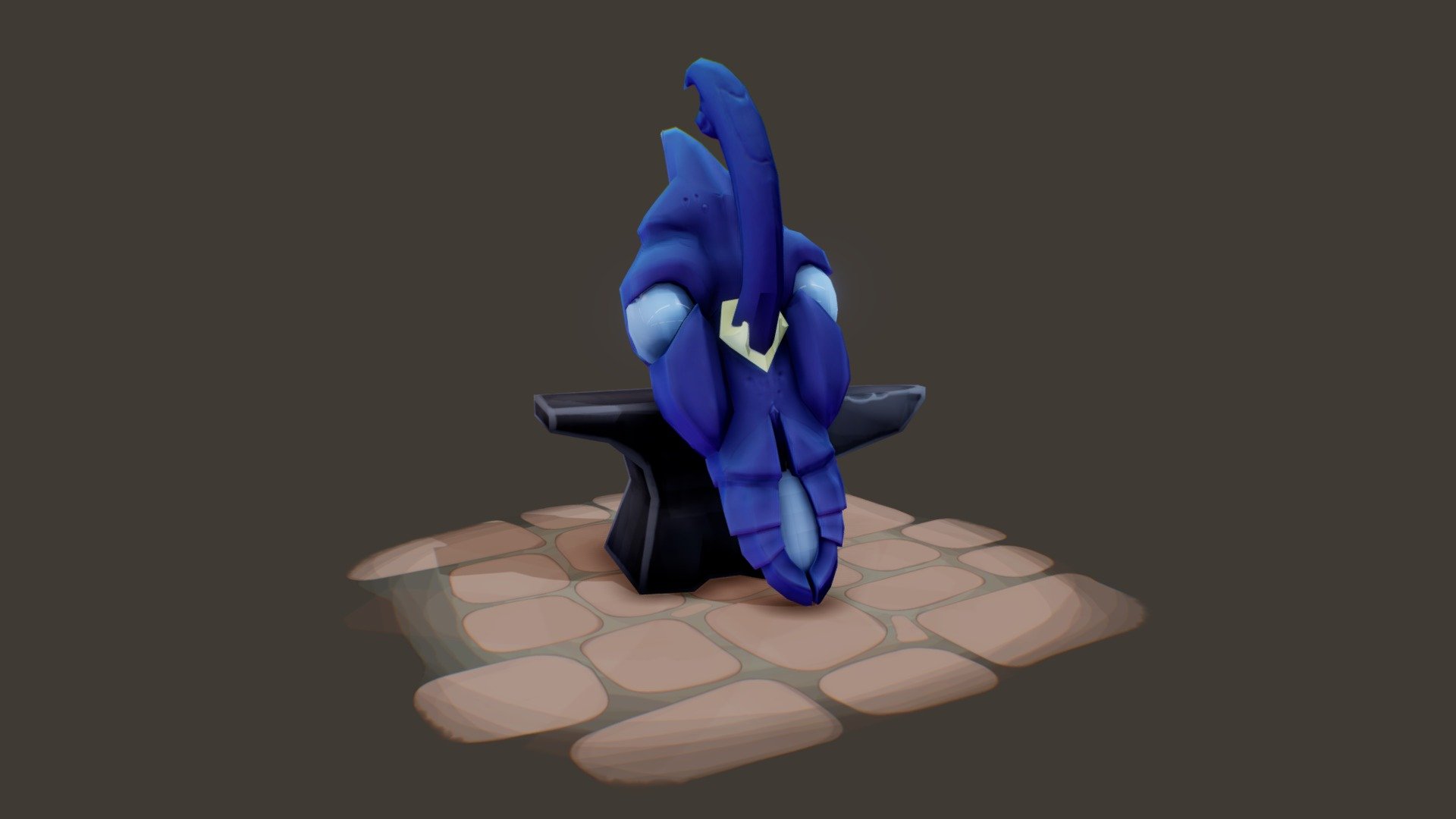 [Dauntless] Bouclier Valomyr / Valomyr Shield - 3D model by Loïs Cedra ...