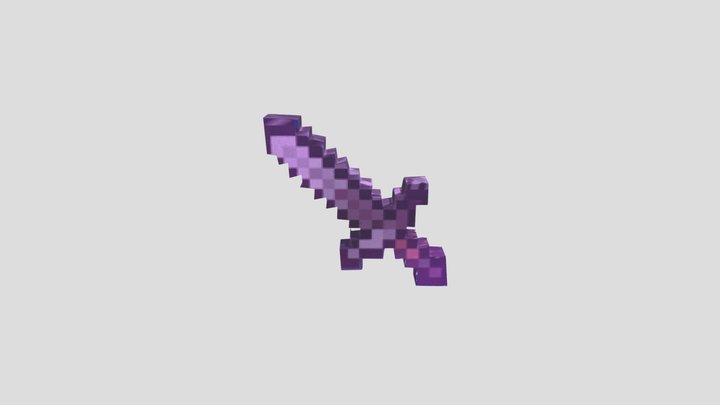 Minecraft-sword 3D models - Sketchfab