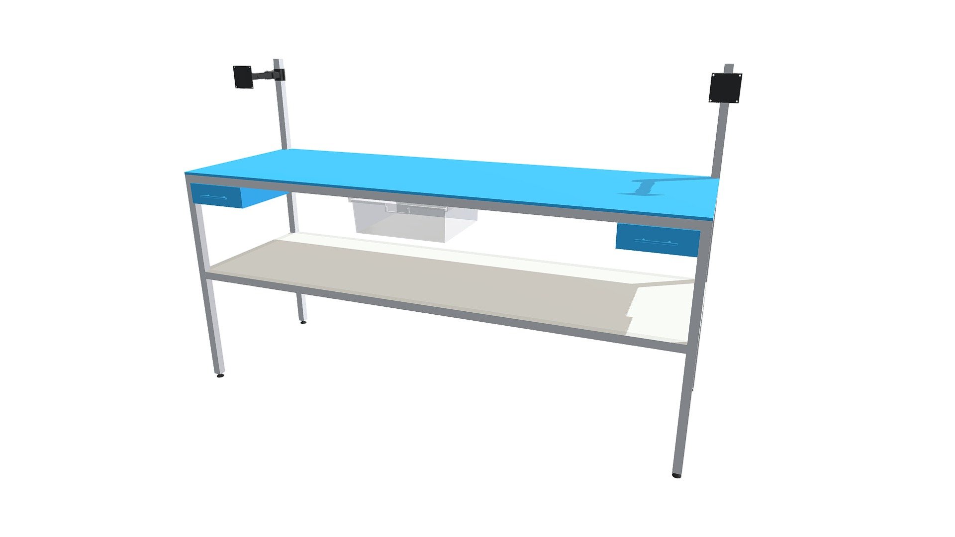 Supervisor Bench - 3D model by Norseman Direct Ltd (@TomStephenson ...