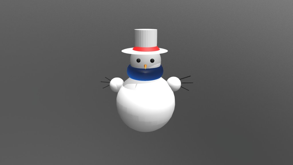 SNOWMAN PROJECT - 3D model by KingBoy Nas (@kingboynas) [7cbeadc ...