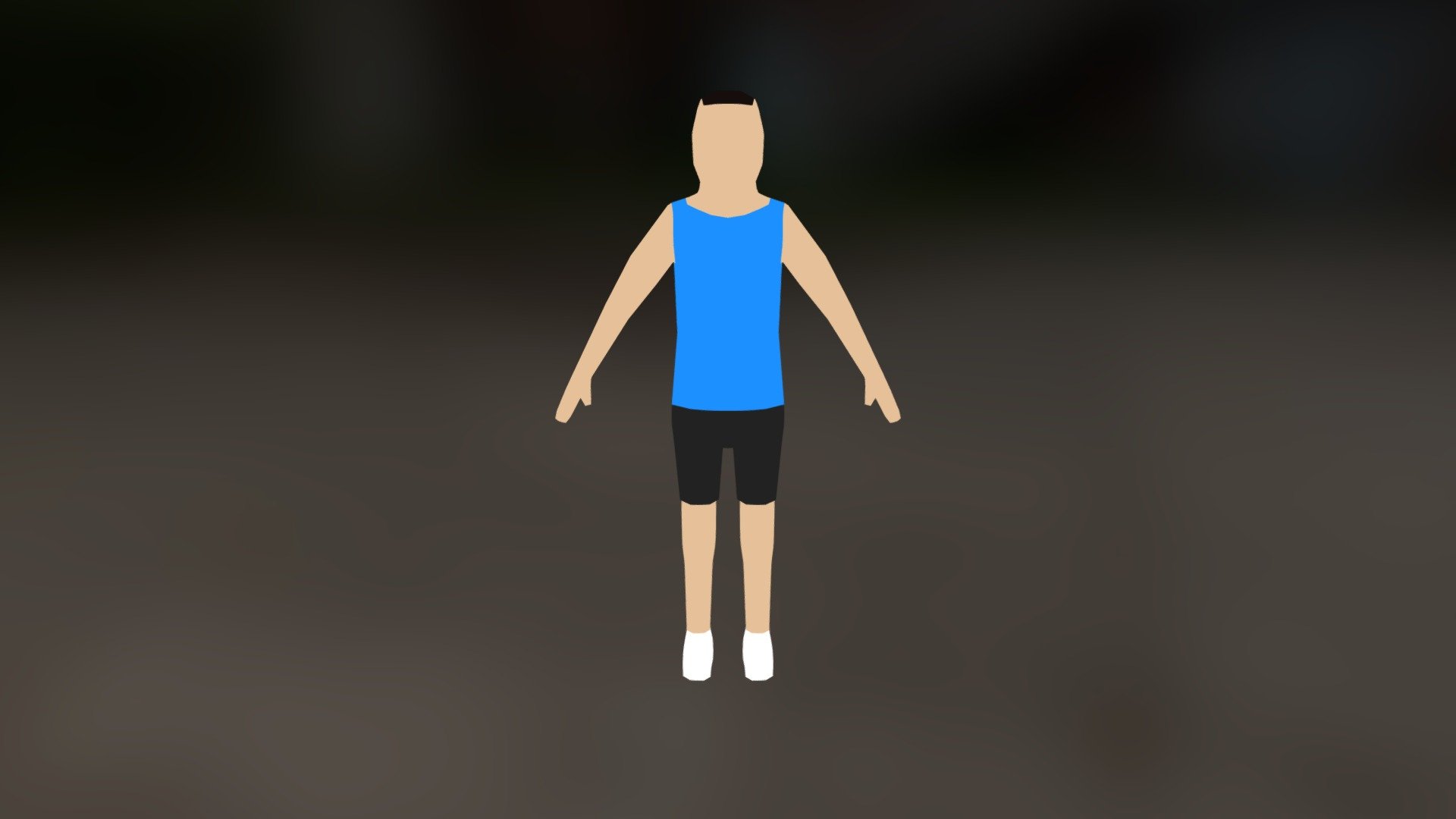 runner_blue - Download Free 3D model by Spikeez [7cc0435] - Sketchfab