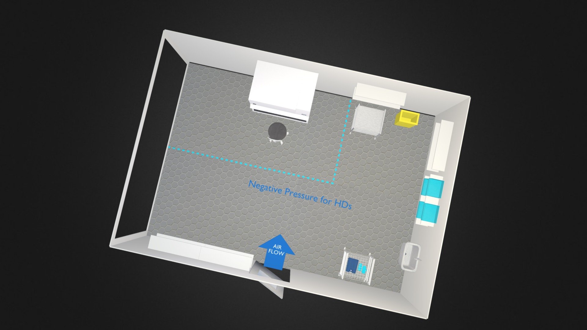 SCA Hazardous Compounding Area - 3D model by Jeffery Goldman ...