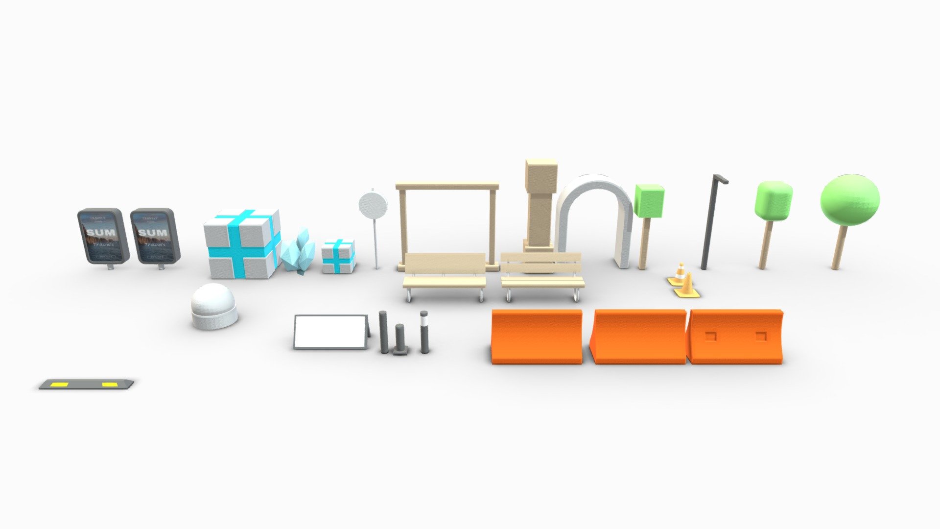 Simple Prototype Environment Pack 2 - Buy Royalty Free 3D model by KJ ...