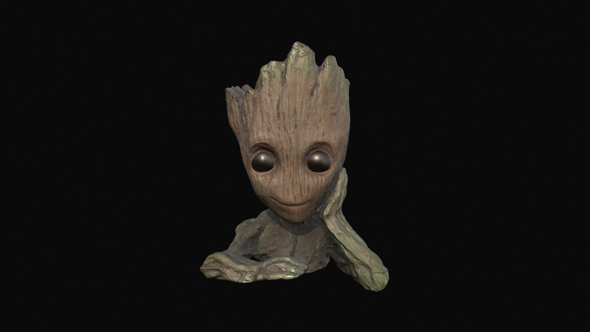 Groot Plant Potter - Download Free 3D model by Seifurt [7cc3d87 ...
