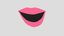 VeggieTales Non-Boolean Mouth With Lips - Download Free 3D model by ...