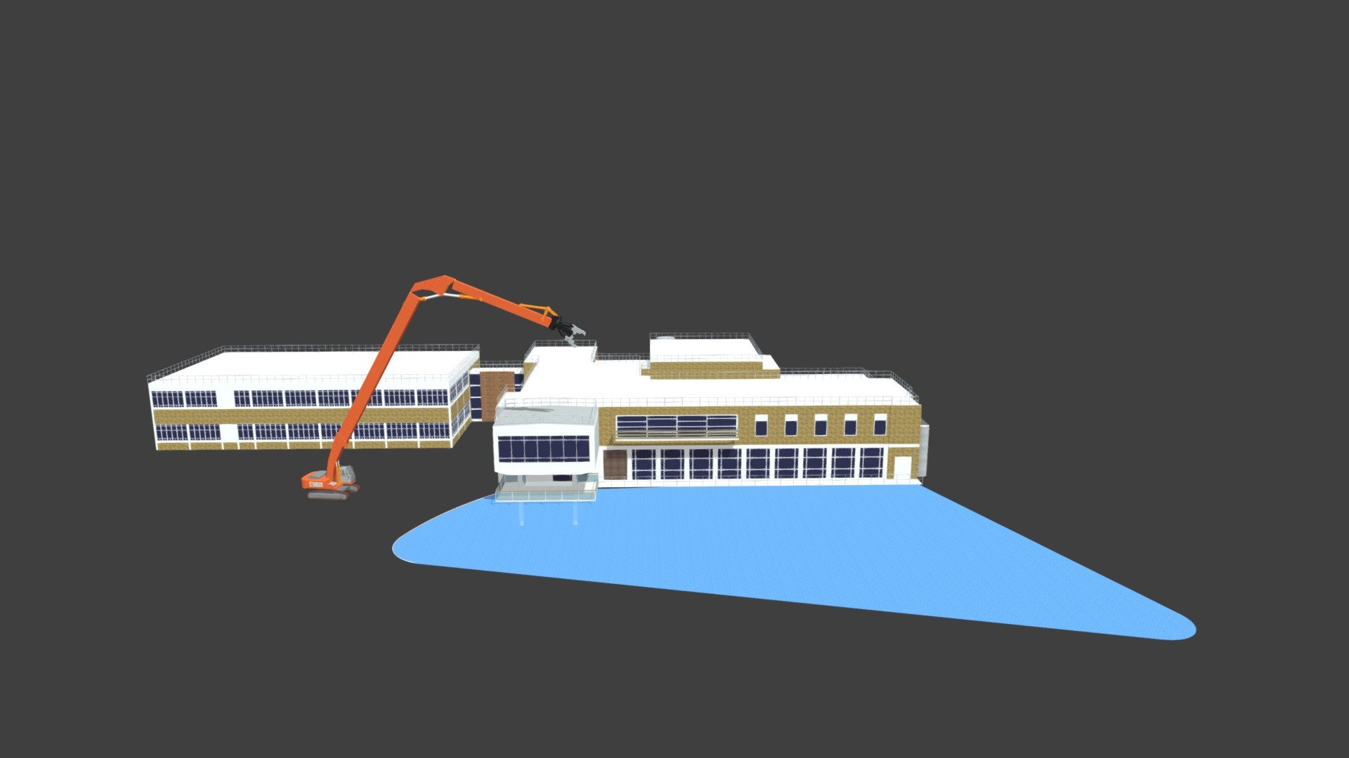 Rusham Park - 3D model by Hughes_and_Salvidge [7cc4619] - Sketchfab