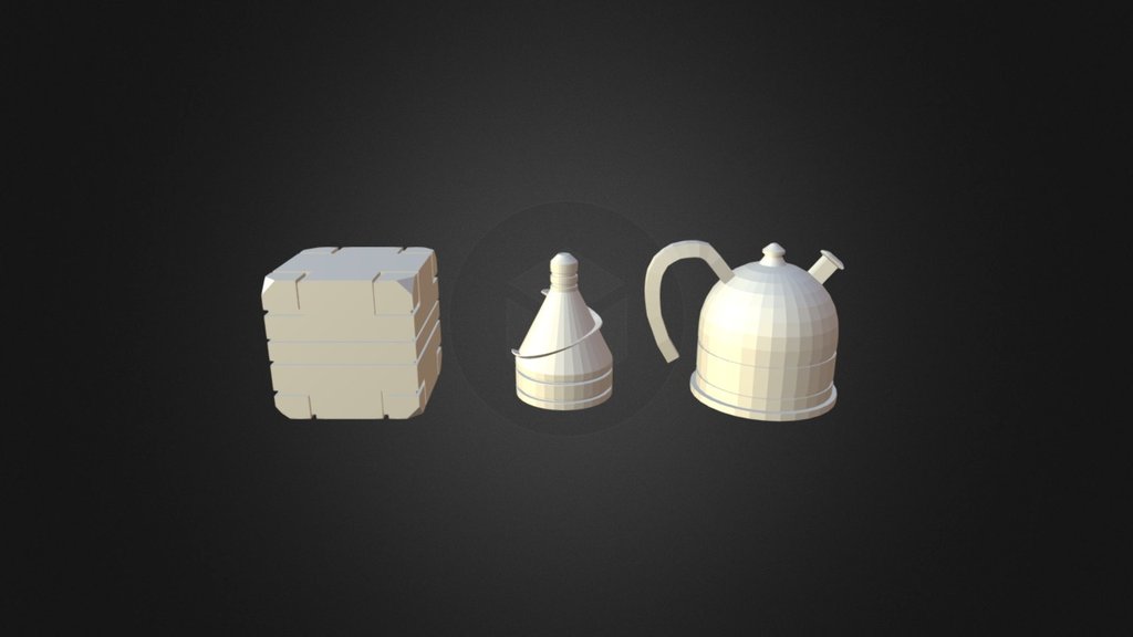 Mesh-modeling Fundamentals Exercise01 - 3D model by gman484 [7cc68db ...