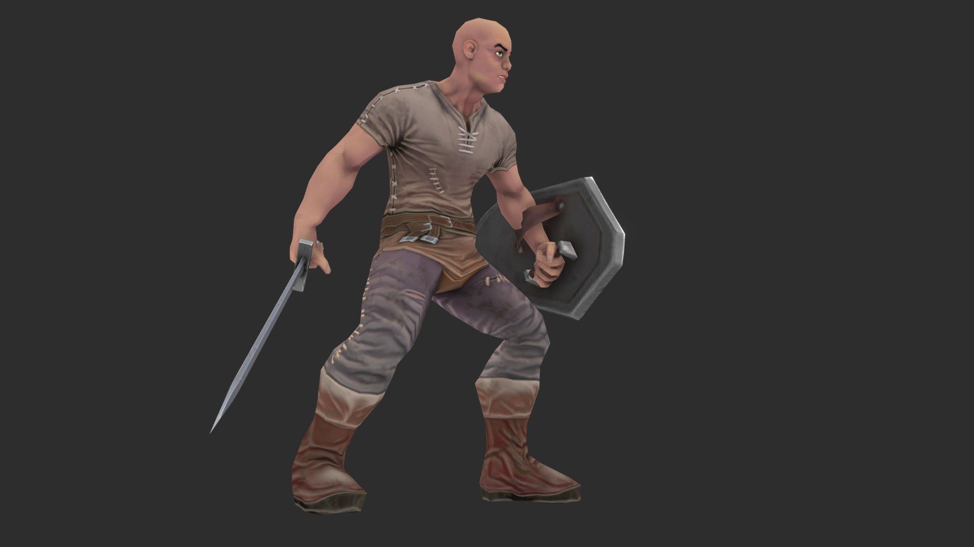 Man - 3D model by chanmagomed [7cc81b1] - Sketchfab