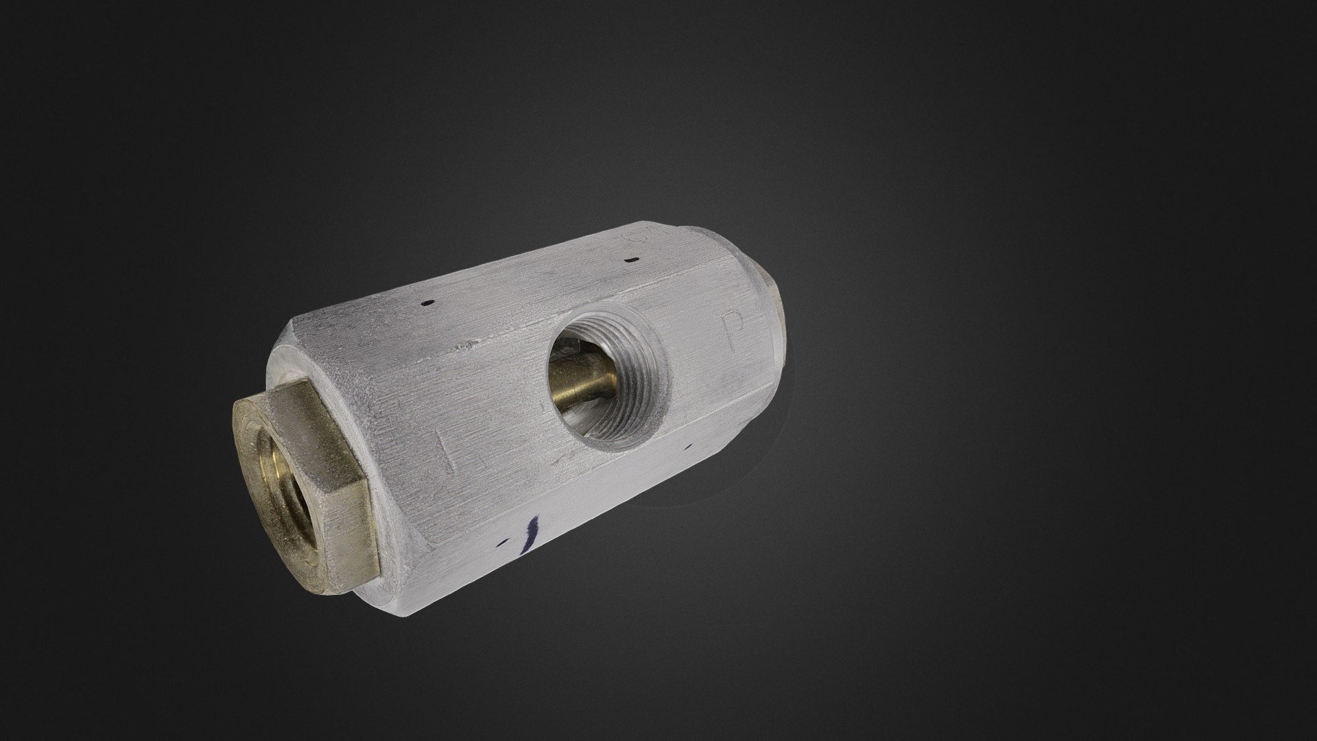 COMPRESSOR BLOWDOWN VALVE 1/2 - 3D model by Onyx Formations (@Onyx ...