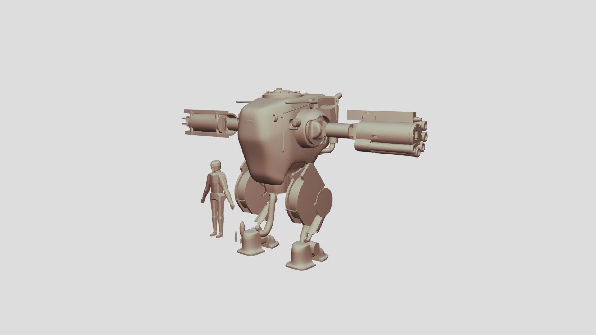 alternate ww2 mech armor - Download Free 3D model by Dezryelle [7ccd1a3 ...