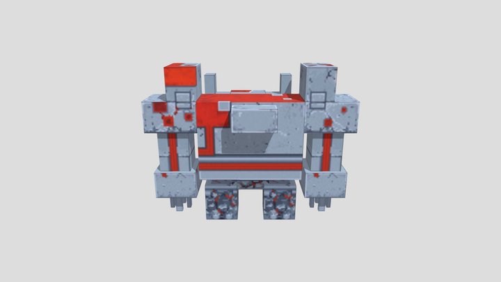 Bedrock_minecraft 3D models - Sketchfab