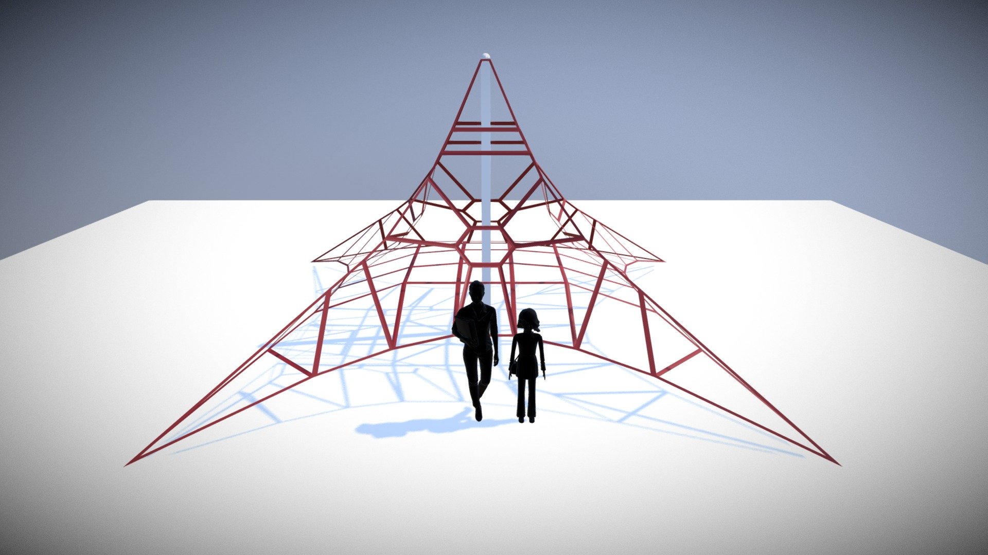 Structure Size - 3D model by thedrawingboardinc [7cce99c] - Sketchfab