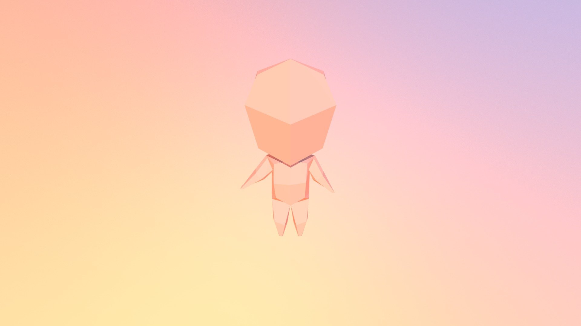 simple man - 3D model by supawat [7ccf1e3] - Sketchfab