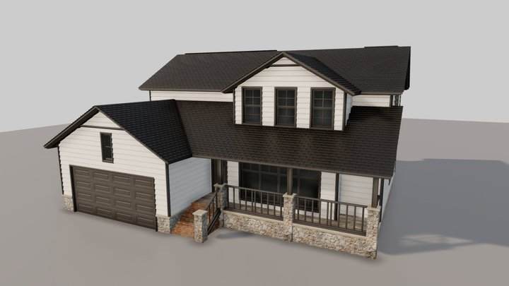 Suburb 3D models - Sketchfab