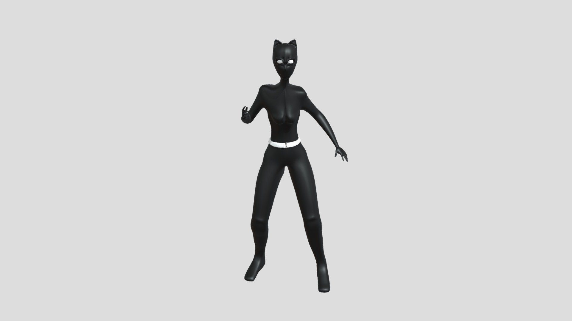 Cat Women Superhero - Download Free 3D model by Tirth Pinkal Sheth ...